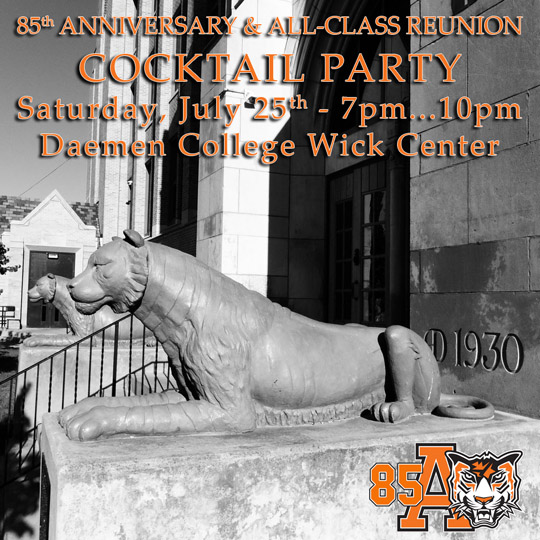 85th Anniversary & All-Class Reunion Cocktail Party | Tiger Tracks