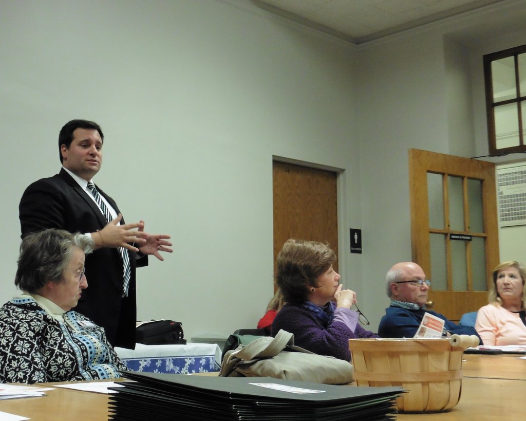 Anthony J. Panella, Superintendent Amherst Central School, discussing ...